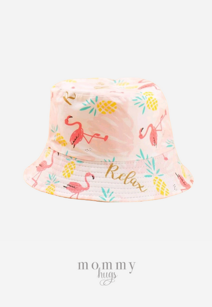 Flamingo Bucket Hat for Toddlers - One size – MommyHugs